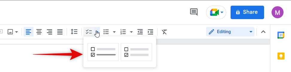 Cara memasukkan kotak centang di Google Documents di PC atau Mobile ...