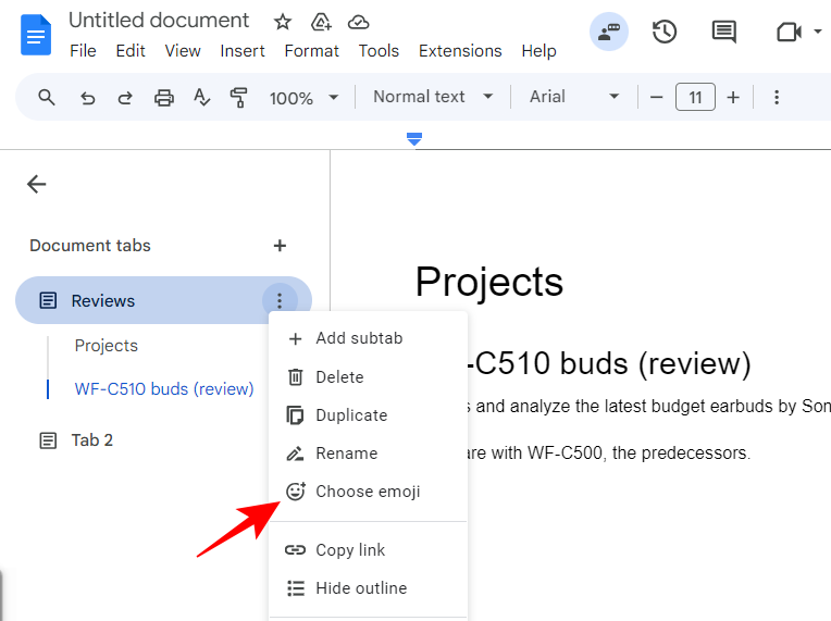 Cara mengatur Google docs dengan tab - Mundo Geek