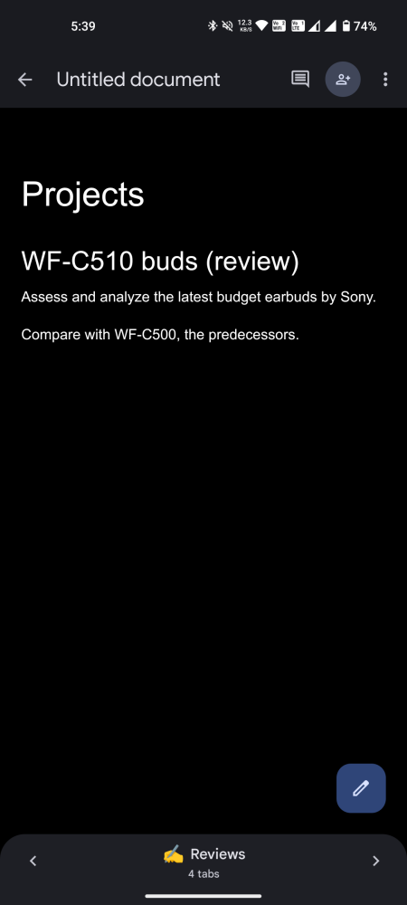 Cara Mengatur Google Docs Dengan Tab - Mundo Geek