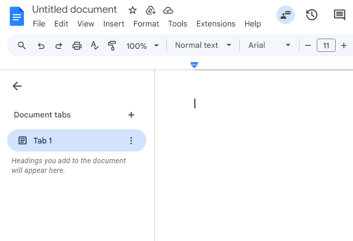 Cara mengatur Google docs dengan tab - Mundo Geek