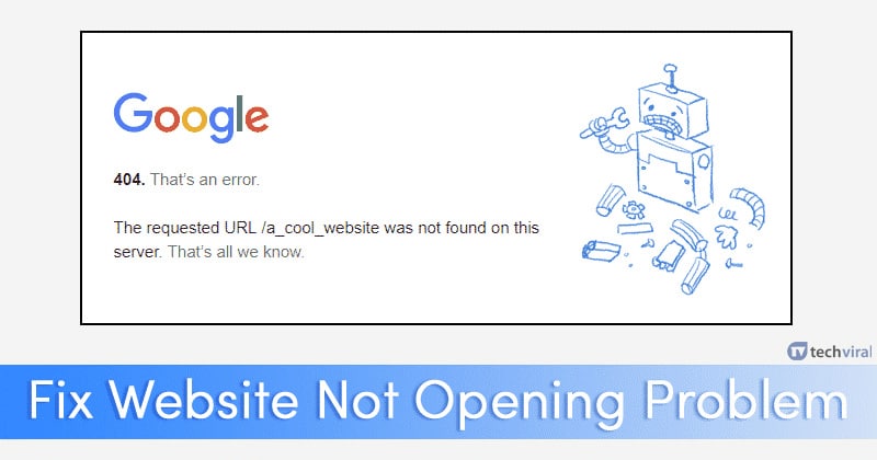 Cara Memperbaiki Beberapa Situs Web Tidak Dapat Dibuka di Browser (14 ...