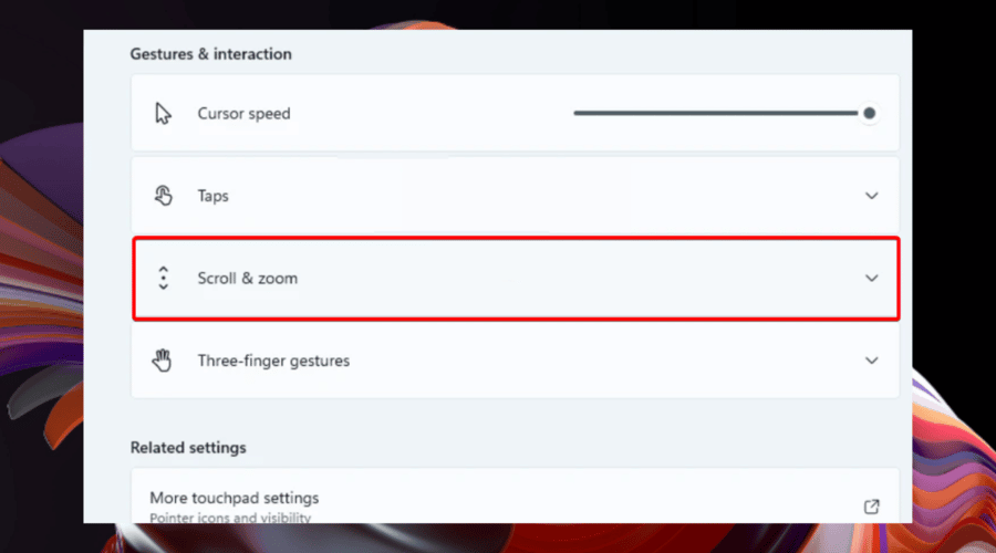 Hvernig á að setja upp snertiborðsbendingar í Windows 11