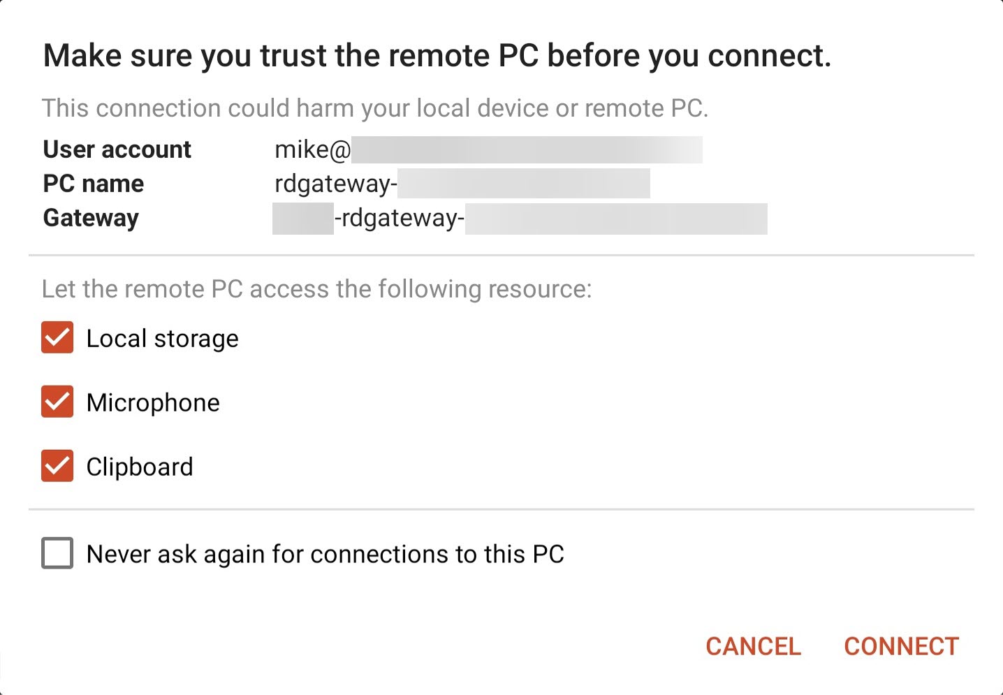 Accedi ai documenti e ai file locali da un pc cloud di Windows 365