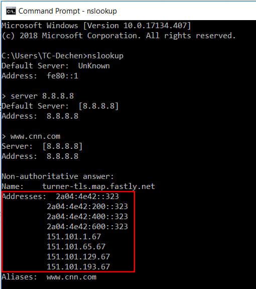 Come trovare l'indirizzo IP del sito web - Mundo Geek