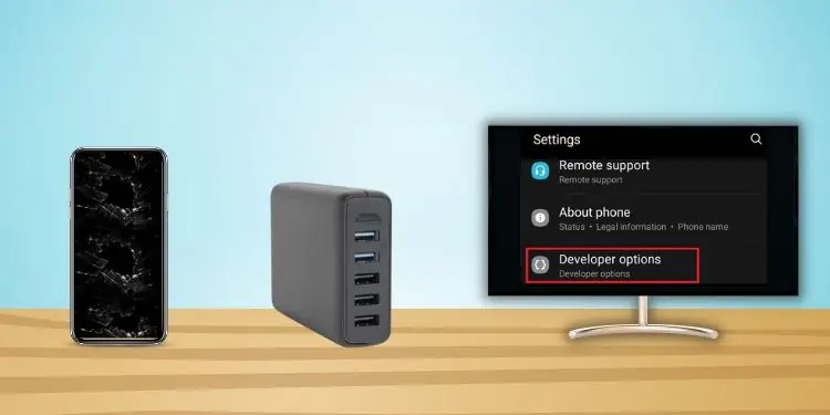 Come visualizzare e accedere allo schermo Android rotto dal PC - Mundo Geek