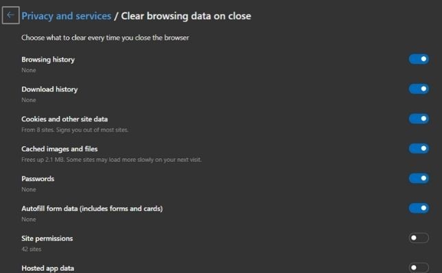 Come svuotare la cache in Microsoft Edge - Mundo Geek