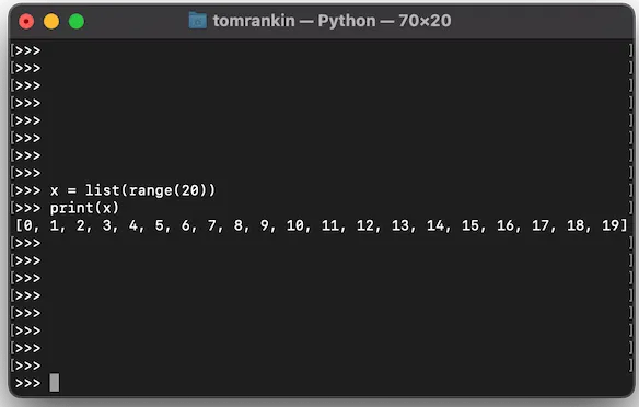 Python range() spiegato: cos'è e come usarlo