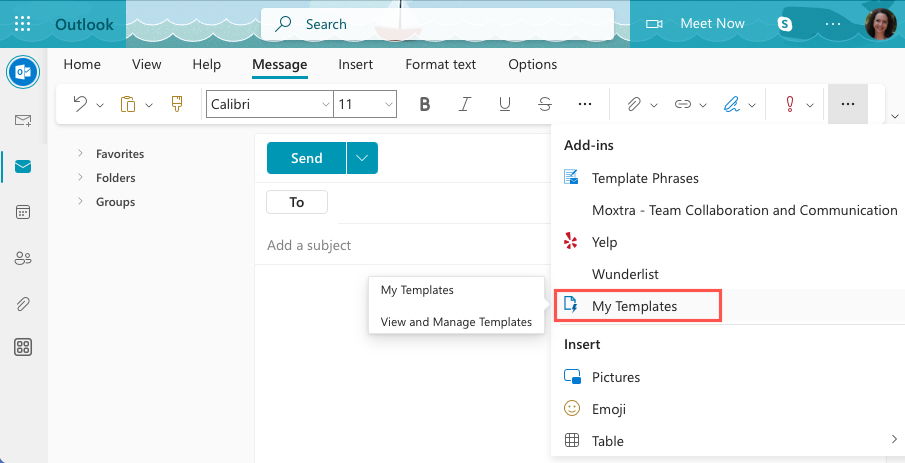 Come creare e utilizzare modelli di posta elettronica in Microsoft ...