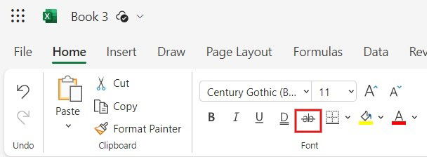 Barrato in Excel: come barrare il testo nelle celle - Mundo Geek