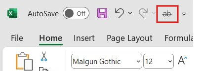 Barrato in Excel: come barrare il testo nelle celle - Mundo Geek