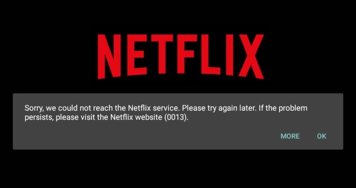 Tutti gli errori comuni di Netflix e come risolverli