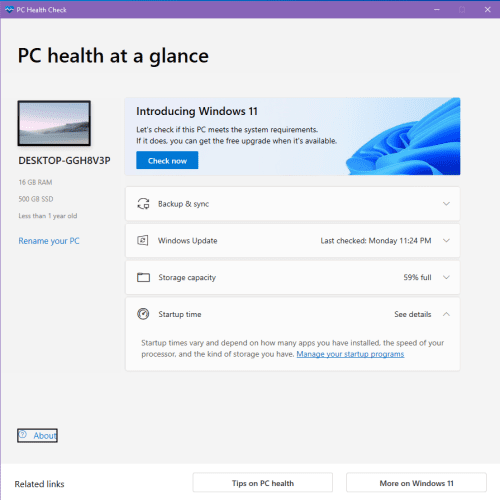 Come verificare l'integrità del PC su Windows PC Health Check (+ 2 ...