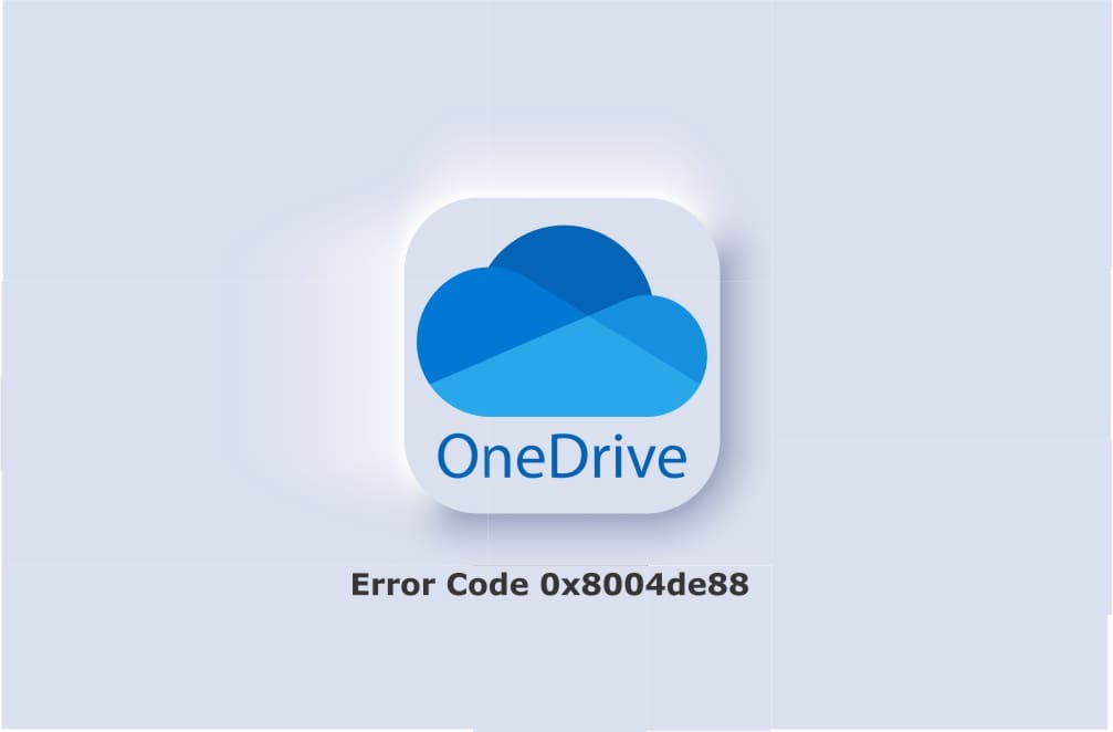 Come risolvere il codice di errore OneDrive 0x8004de88