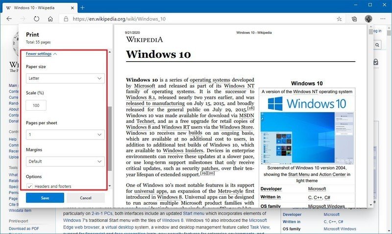Come salvare una pagina Web come PDF in Microsoft Edge - Mundo Geek