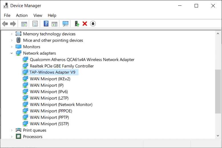 Cosa sono gli adattatori TAP di Windows e come rimuoverli? - Mundo Geek