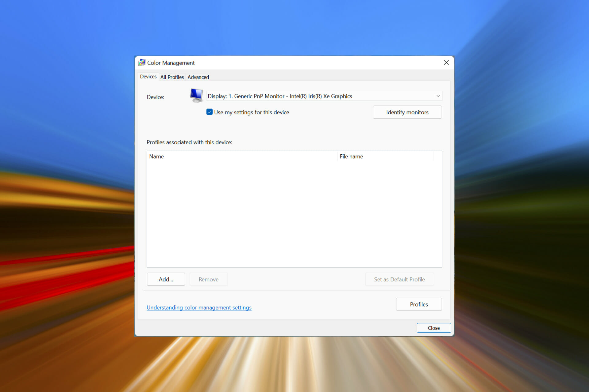 ניהול הצבע של Windows 11 לא עובד? איך לתקן את זה - Mundo Geek