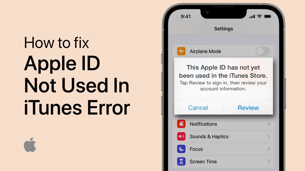 「このAppleIDはiTunesストアで使用されていない」エラーを修正する方法 - iOS