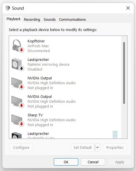 Windows 11 - サウンドコントロールパネルを見つける方法