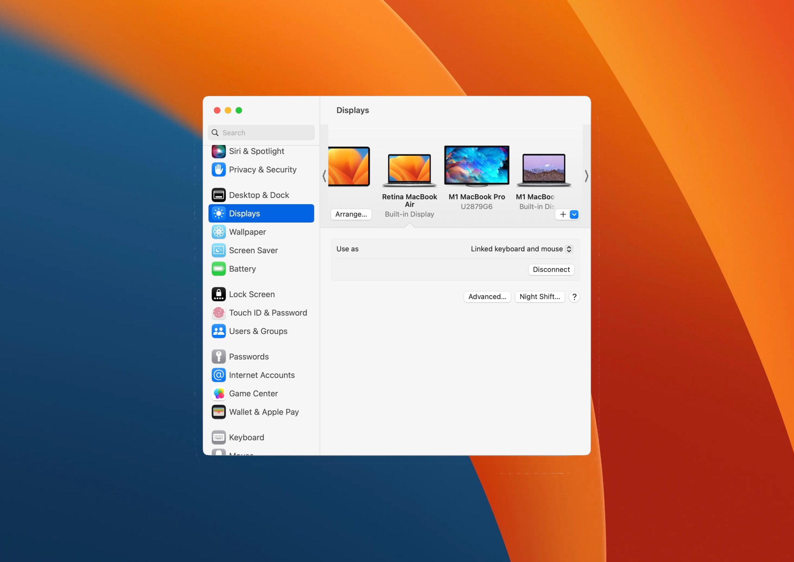 Macos Sequoia、Sonoma、Ventura System SettingsのユニバーサルコントロールにMacを追加する方法