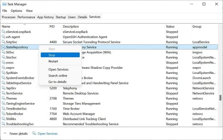 状態リポジトリ サービスとは何ですか? CPU 使用率が高い場合の解決方法 - Mundo Geek