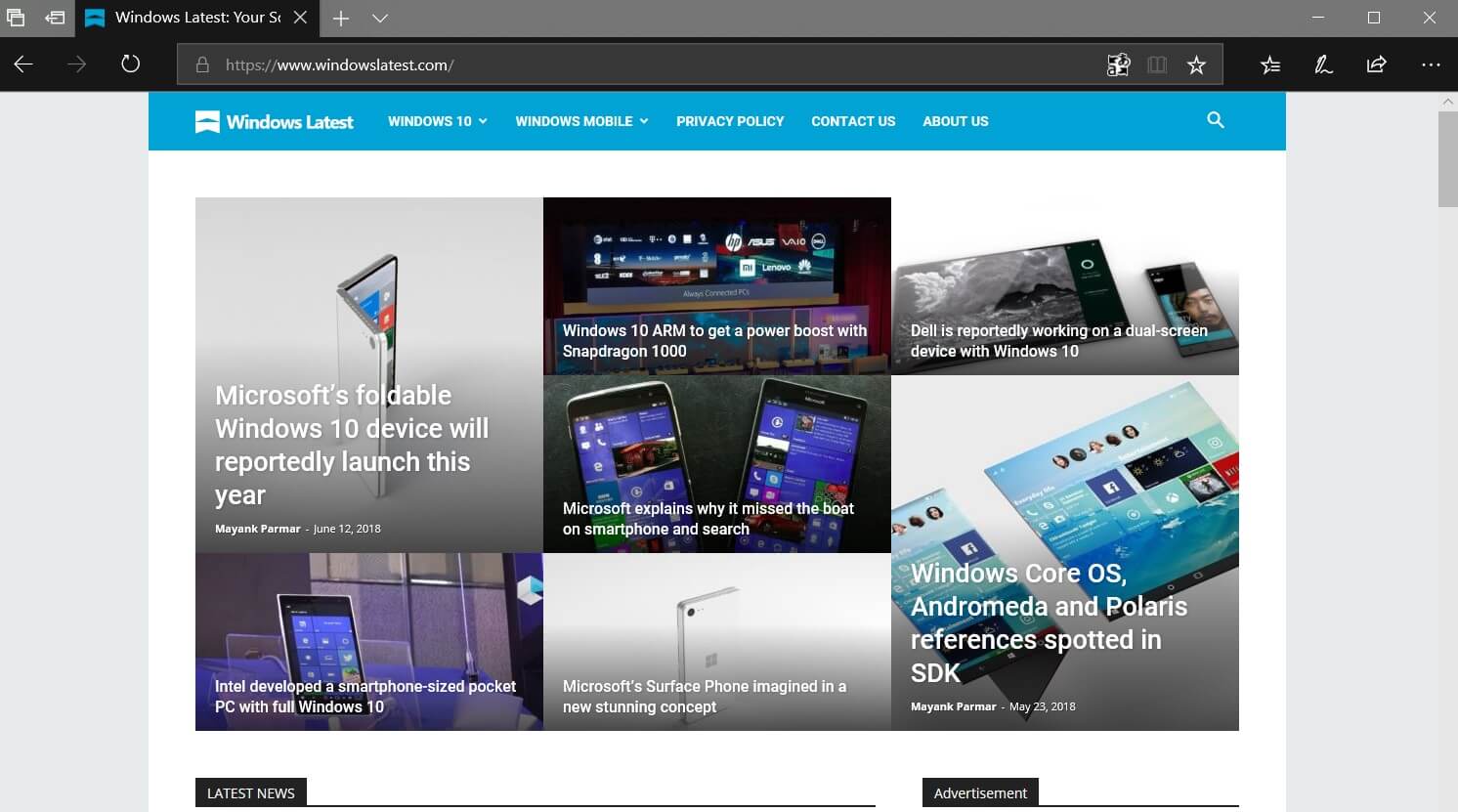 Windows10 Redstone 5更新新しいMicrosoft Edge機能を含む