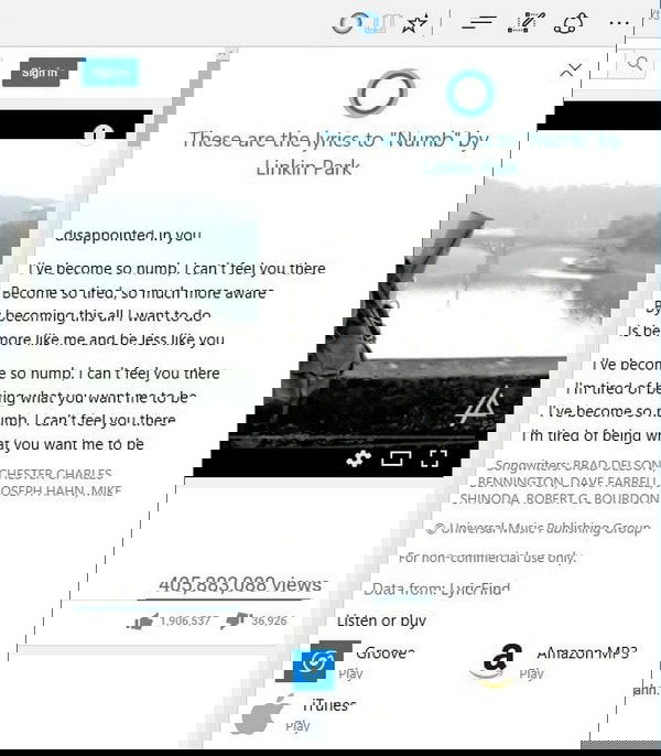 Microsoft EdgeブラウザでCortanaをセットアップして使用する方法