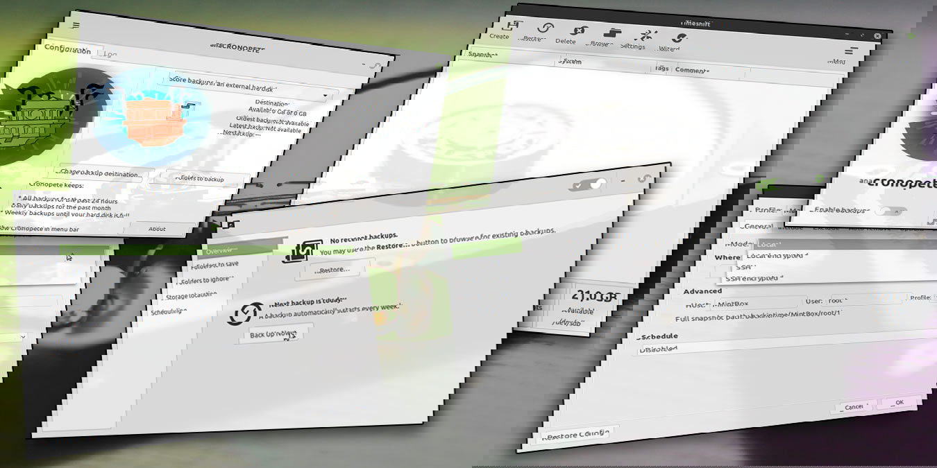 Linux 用の Time Machine の代替手段 4 つ