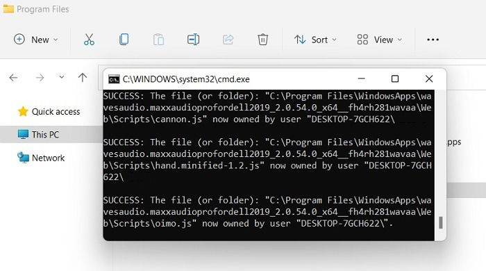 WindowsのWindowsAppsフォルダーにアクセスする方法 - Mundo Geek