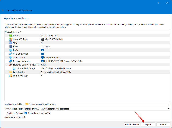 VirtualBox で OVA ファイルをインポートおよびエクスポートする方法 - Mundo Geek