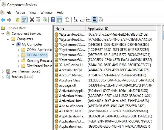 Windows で DistributedCOM エラーを修正する方法 - Mundo Geek