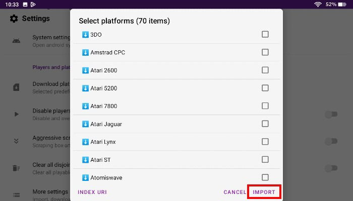 Android用のDaijishoエミュレーターのフロントエンドを構成する方法 - Mundo Geek
