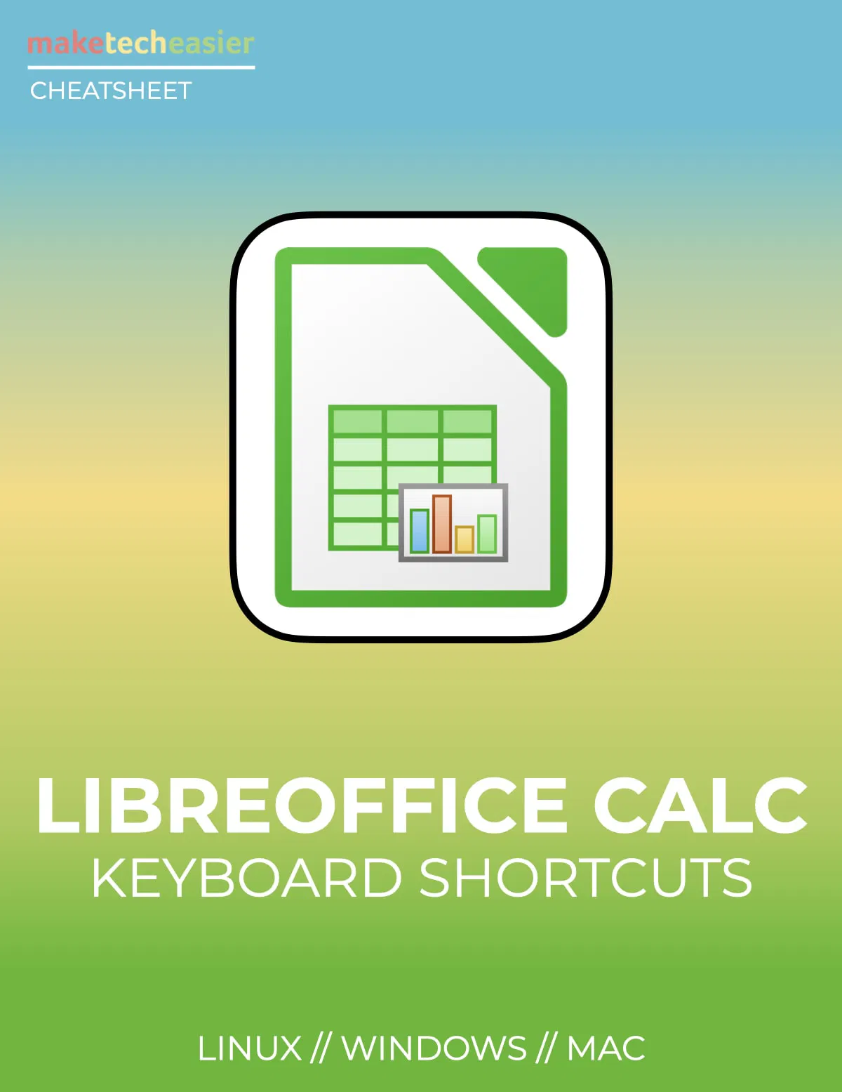 LibreOffice Calc のキーボード ショートカット - Mundo Geek