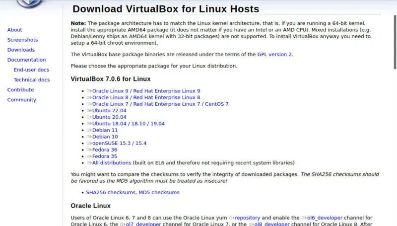 Linux の VirtualBox に Windows をインストールする方法