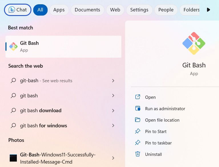 Windows に Git と Git Bash をインストールする方法