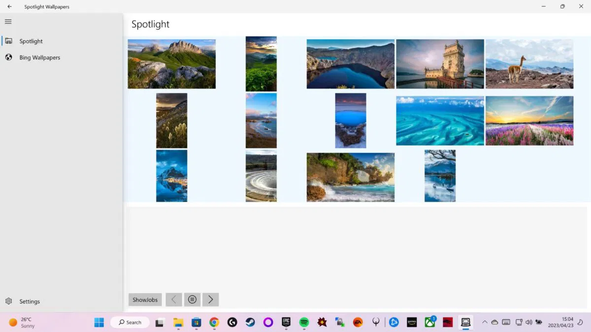 Windows スポットライト画像をデスクトップに保存する方法 - Mundo Geek