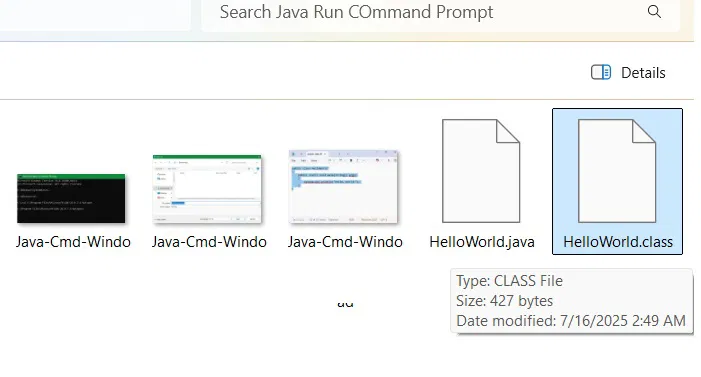 コマンド プロンプトから Java プログラムを実行する方法 - Mundo Geek