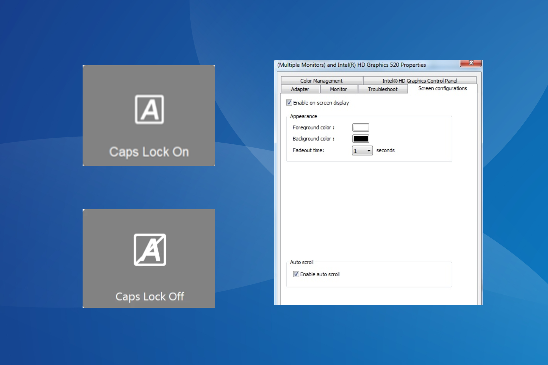 キャップを有効または無効にする方法Windows10の画面上のディスプレイインジケーターをロックする - Mundo Geek