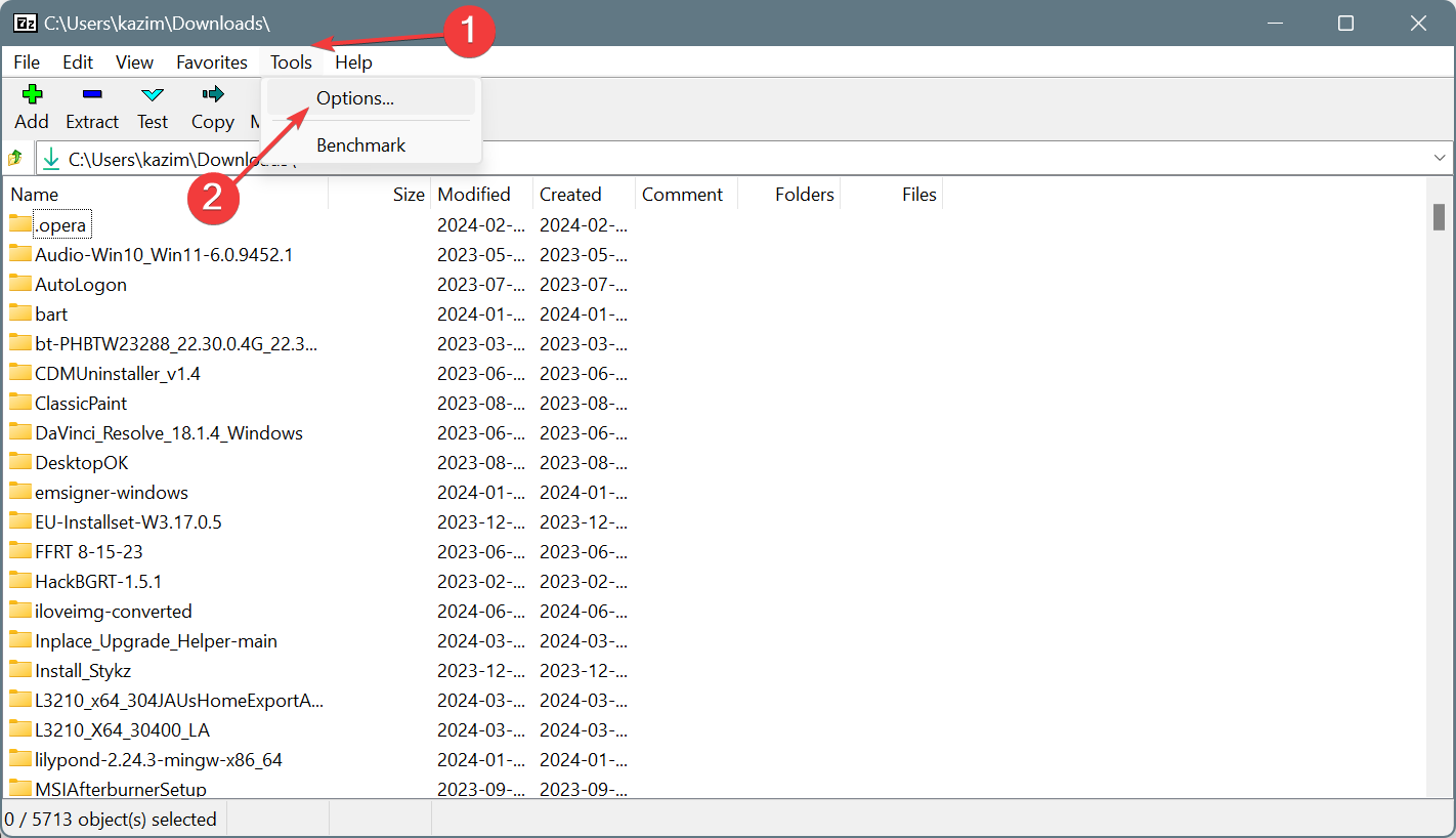 Windows 11コンテキストメニューに7-zipを追加する方法 - Mundo Geek