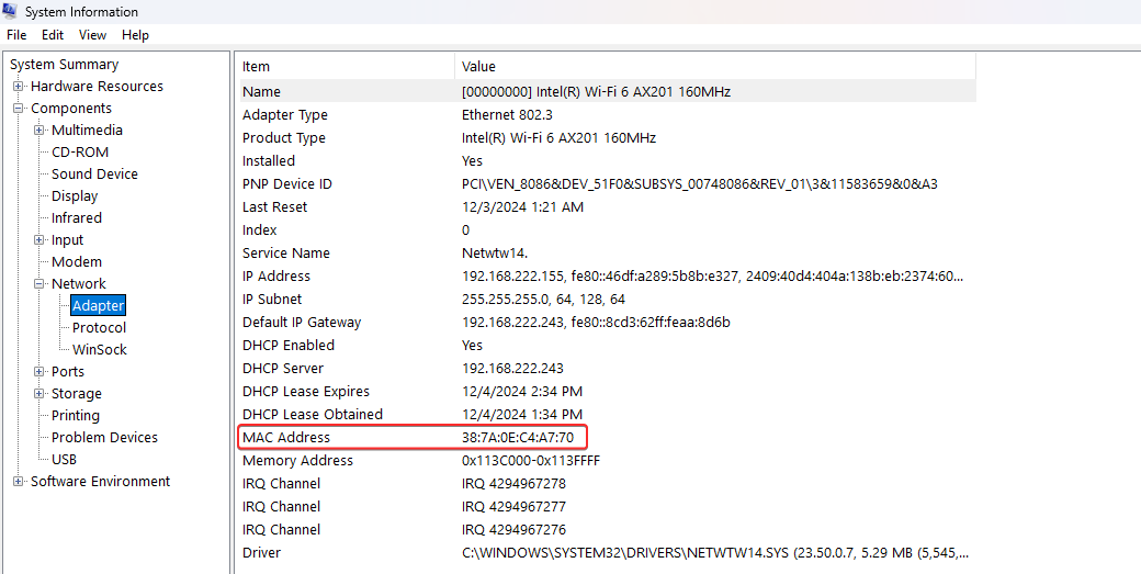 Windows 11でMACアドレスを見つける方法 - Mundo Geek