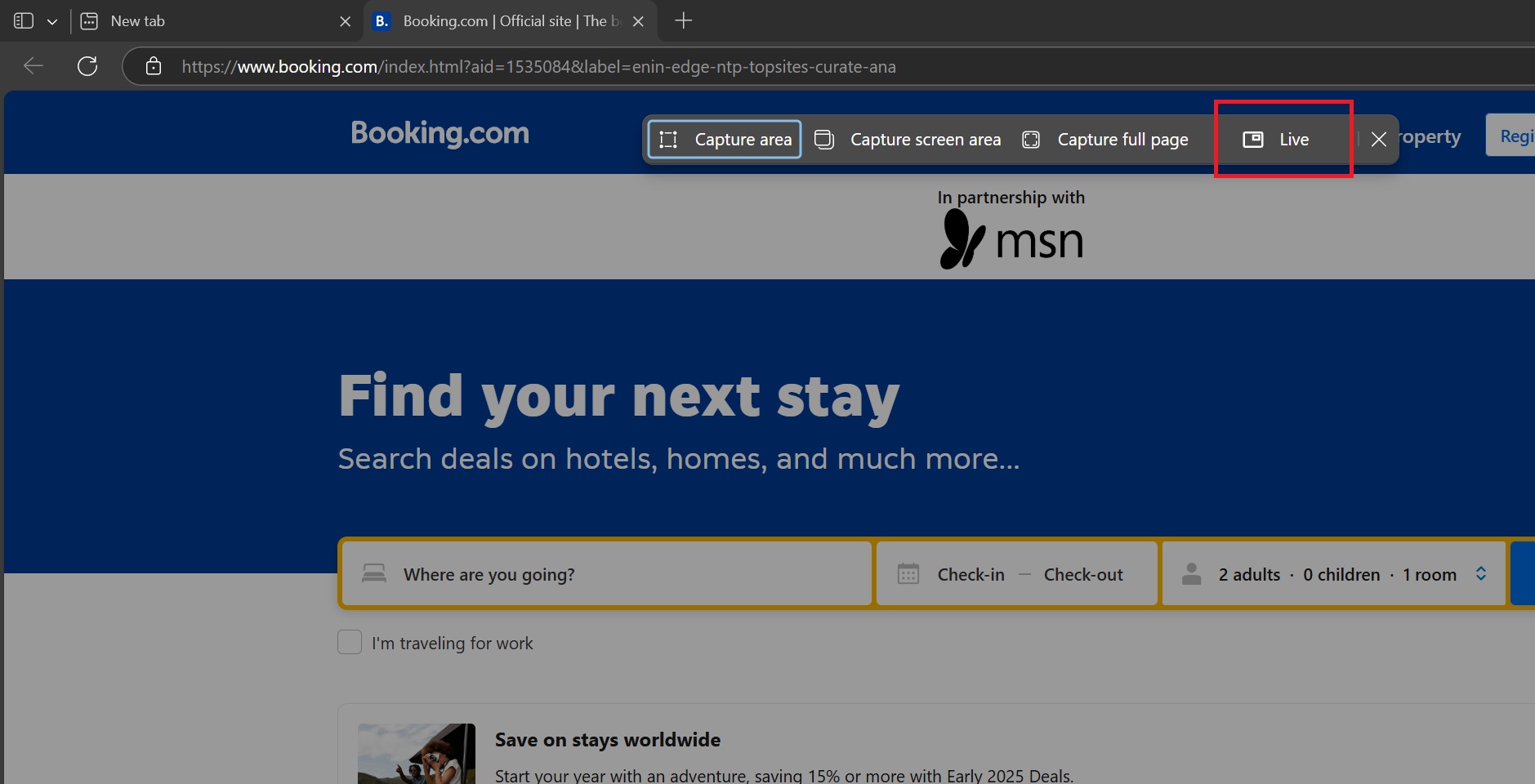 „Microsoft Edge“ eksperimentai su įmontuotu vaizdo įrašymo įrenginiu ...