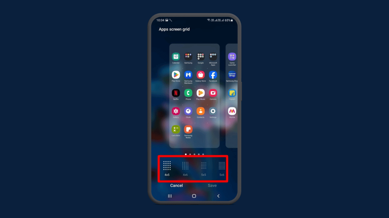 Kaip pakeisti programos piktogramos dydį „Samsung Galaxy“ telefonuose ...