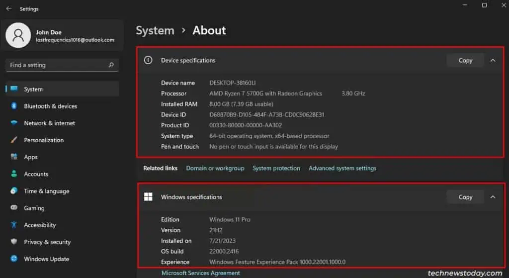 Cara memeriksa spesifikasi PC pada Windows 11 - Mundo Geek