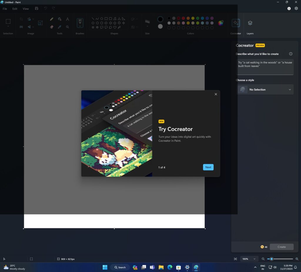 Hands on: Microsoft memberikan apl Windows 11 Paint klasik peningkatan ...