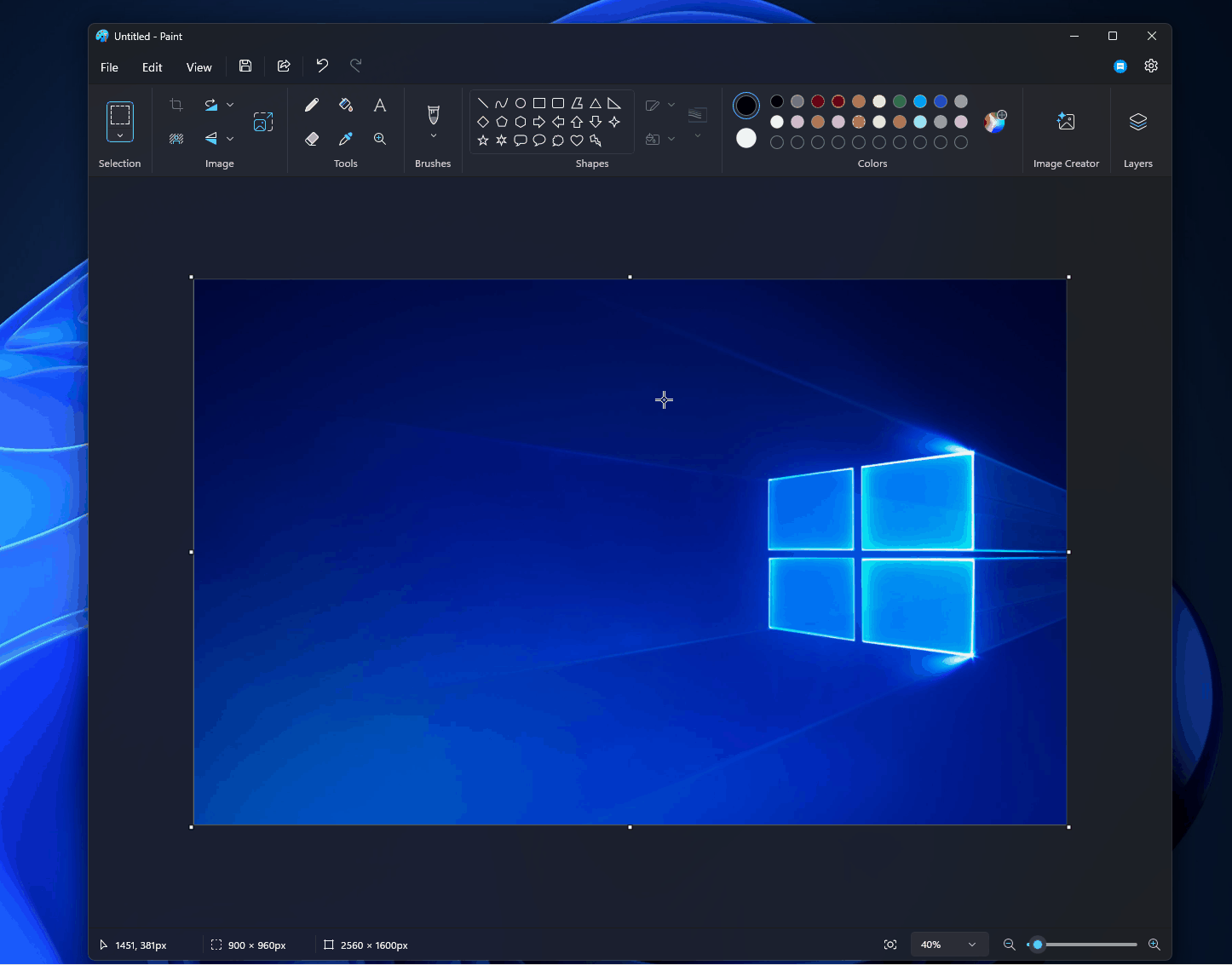Hands-on: Ciri Pemadaman Generatif berkuasa AI dalam apl Windows 11 Paint