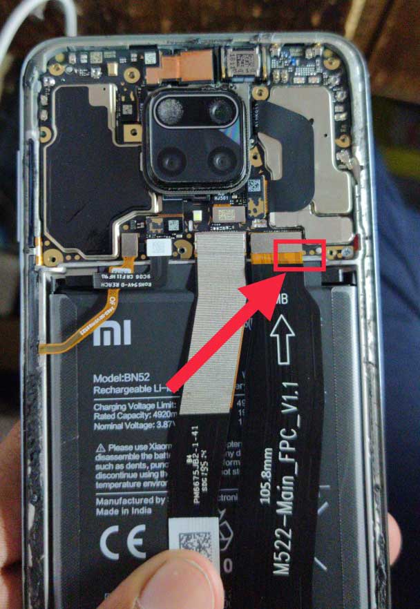 Redmi Note 9 Pro ISP EMMC PinOUT | Titik Ujian | Mod EDL 9008