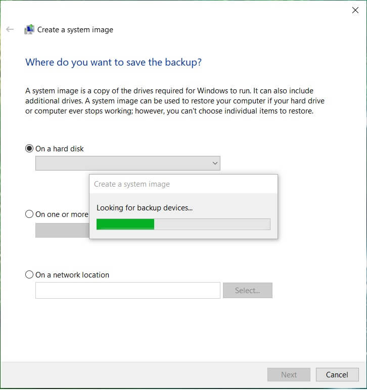 Bagaimana untuk membuat sandaran imej sistem dalam Windows 10 - Mundo Geek