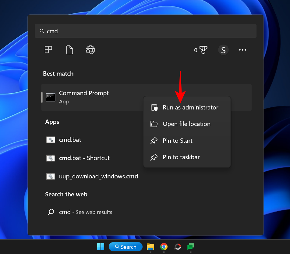 18 cara untuk membuka Command Prompt dalam Windows 11