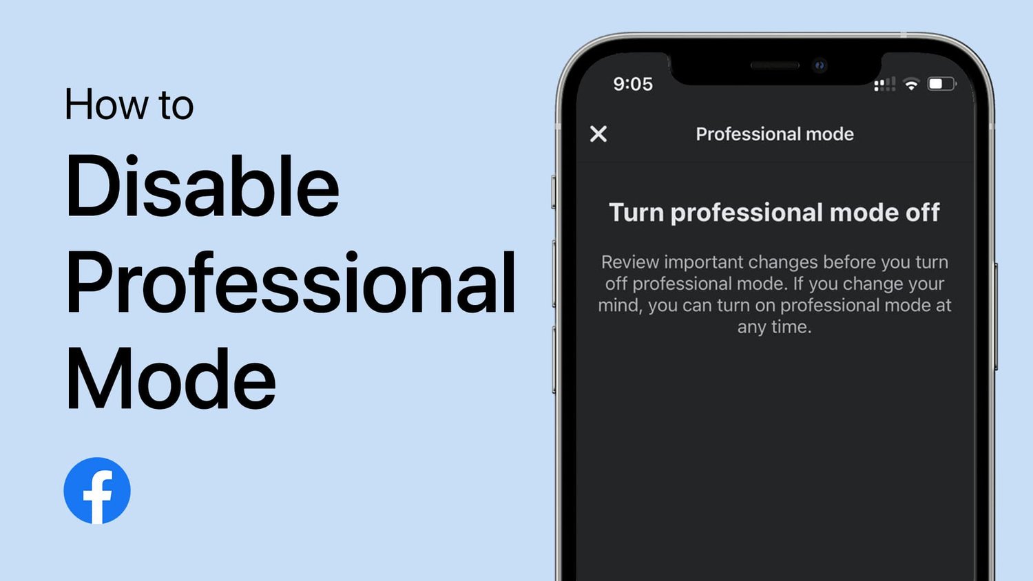 Hoe de professionele modus op Facebook uit te schakelen - Mundo Geek