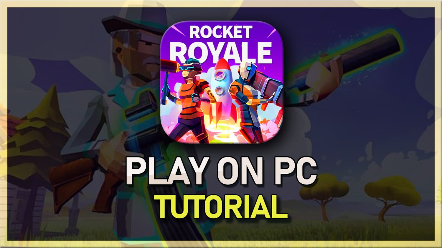 Hoe Rocket Royale te spelen op pc & Mac
