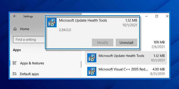 Wat is Microsoft Update Health Tools? Heb je het echt nodig - Mundo Geek